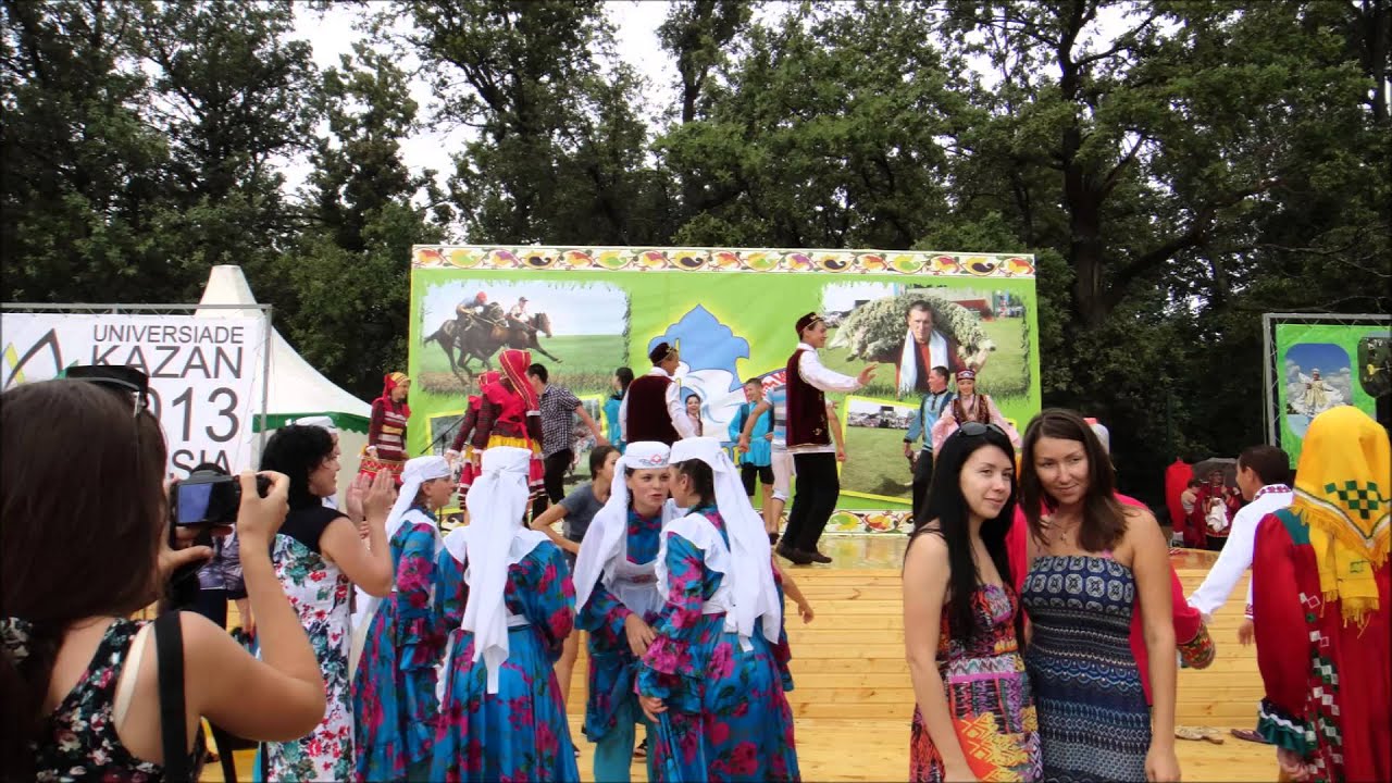 Tatar national festival Sabantuy-2013. Kazan. Сабантуй-2013 - YouTube