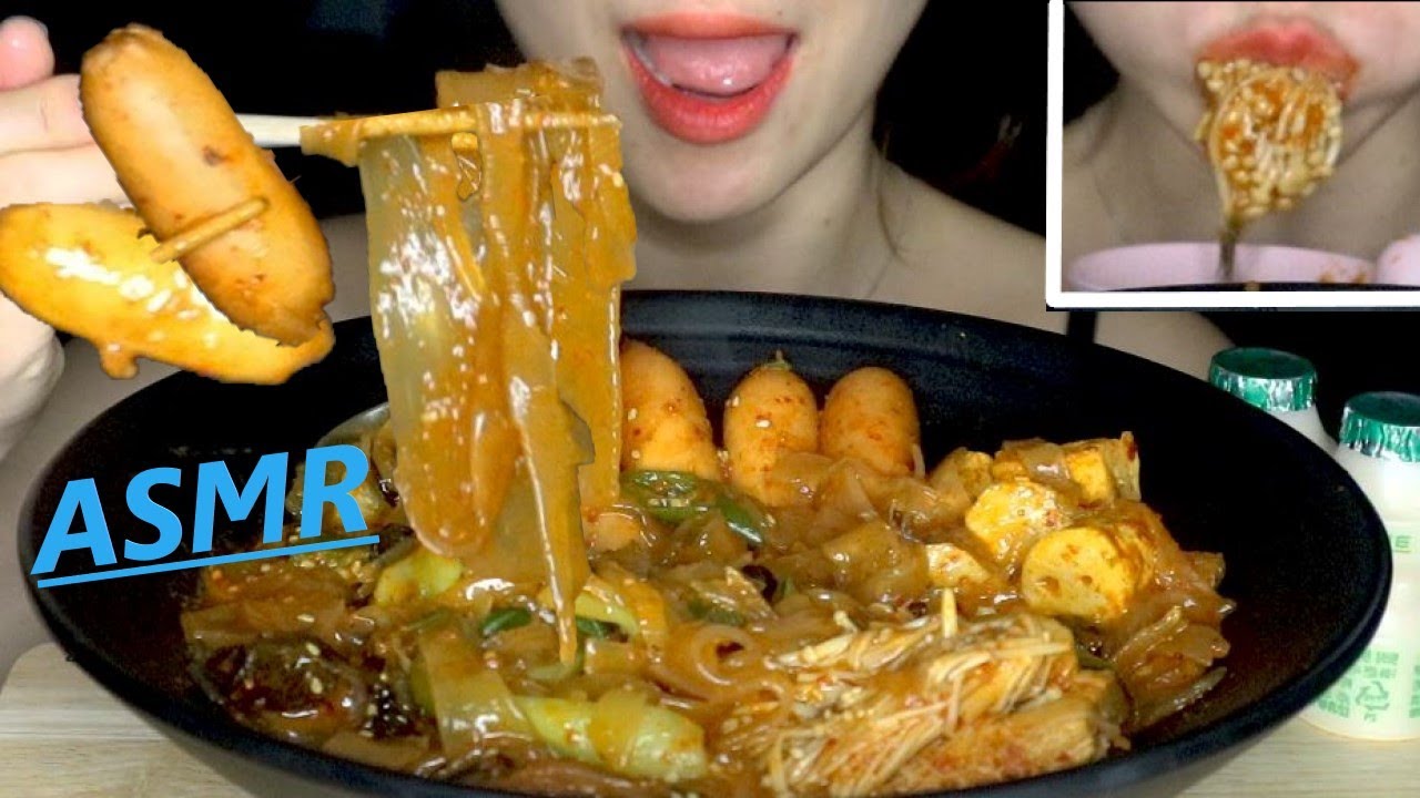 ASMR 비오는날엔마라탕이딱이네먹방(feat.중국당면) MARATANG CHINESE HOT SPICY SOUP MUKBANG ...