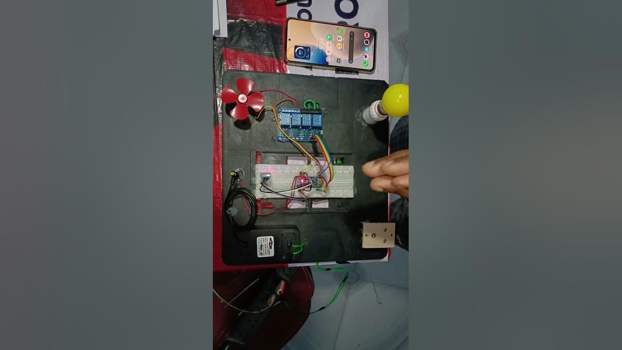 Arduino based AC load control using android device - YouTube