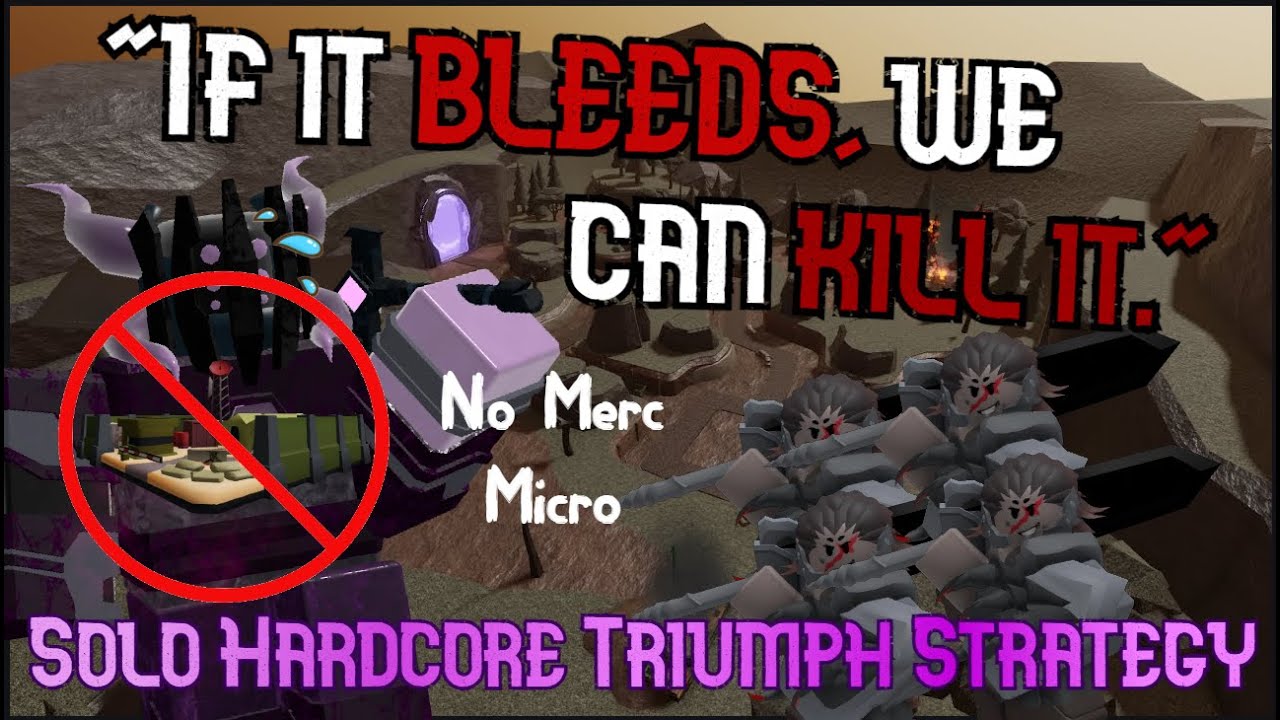 Tower Defense Simulator [Roblox] || Consistent Solo Hardcore Triumph ...