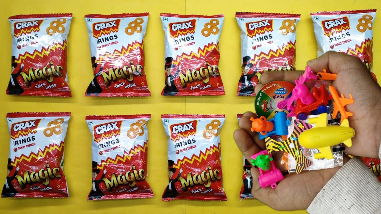 Crax Rings With Free Magic Trick Inside Unboxing - YouTube