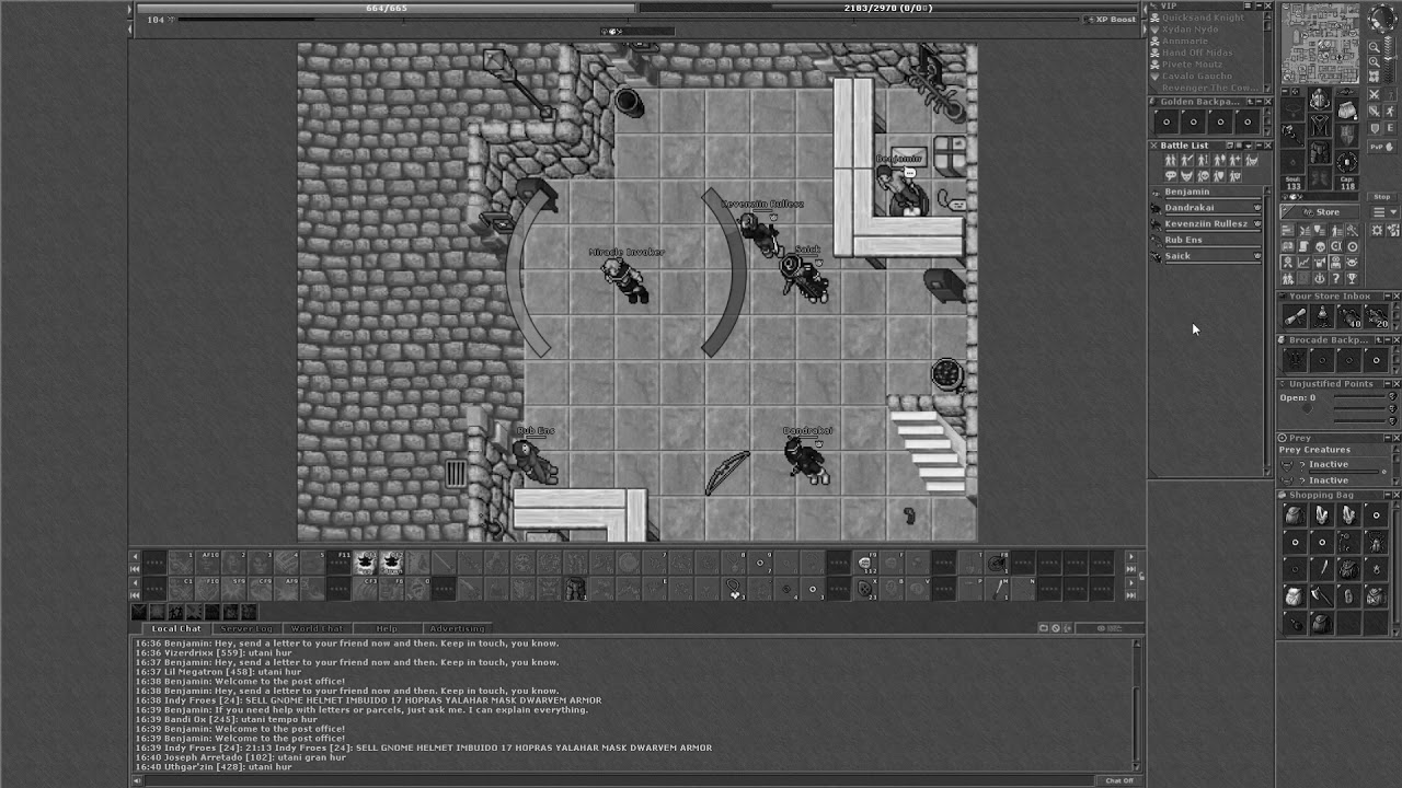 SEJA PRO NO TIBIA - Como utilizar o Battle List - YouTube