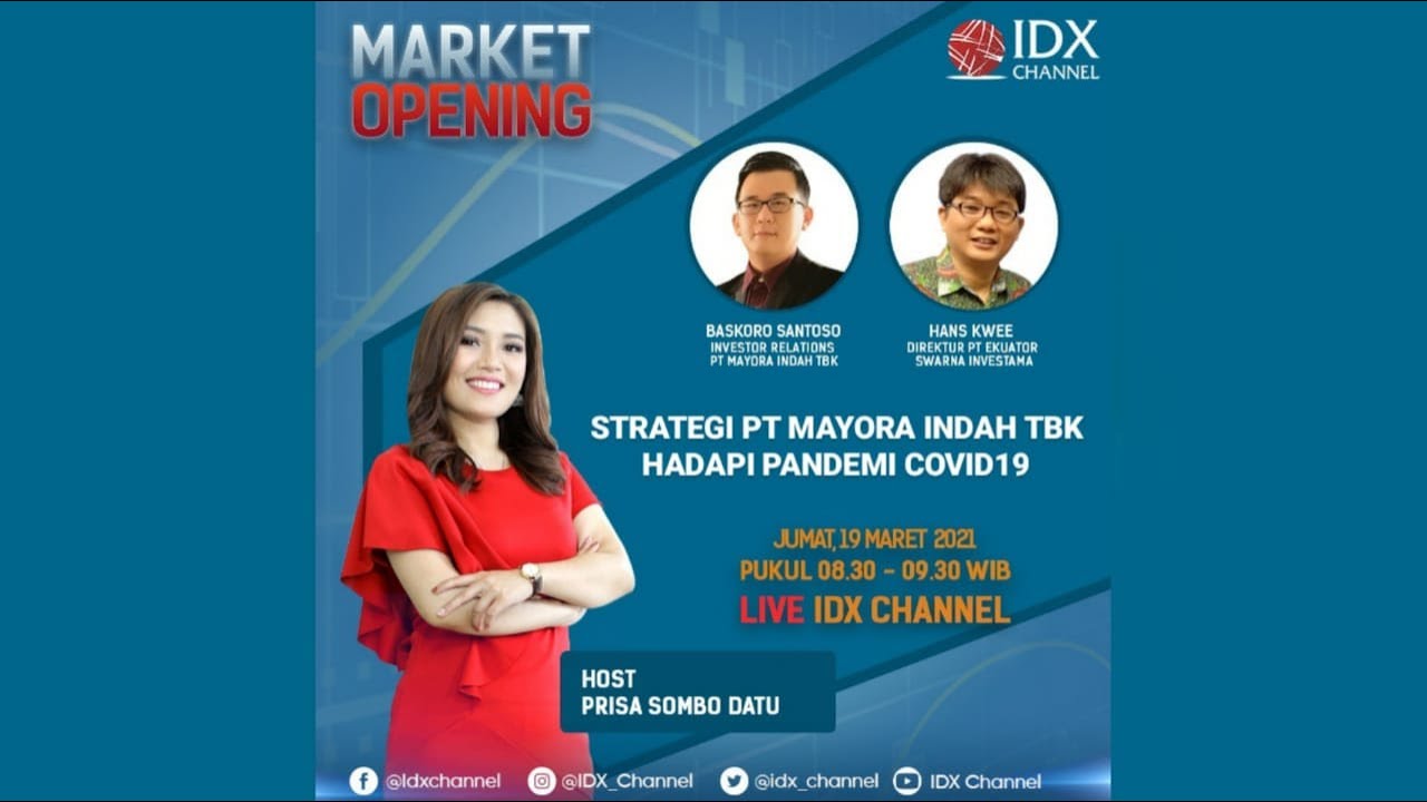 MARKET OPENING 19 MARET 2021 - IDX CHANNEL LIVE - YouTube