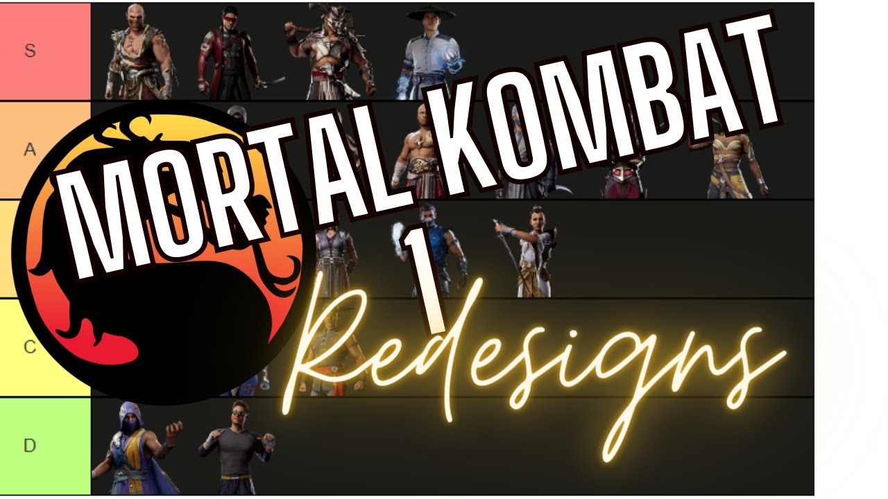 MORTAL KOMBAT 1 - RANKING DESIGNS - YouTube