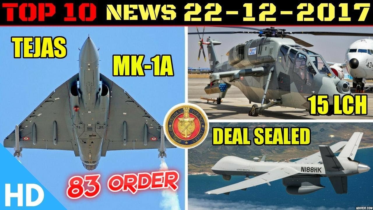 Indian Defence Updates : Indian Army buys 15 LCH, 83 Tejas MK-1A, Sea ...
