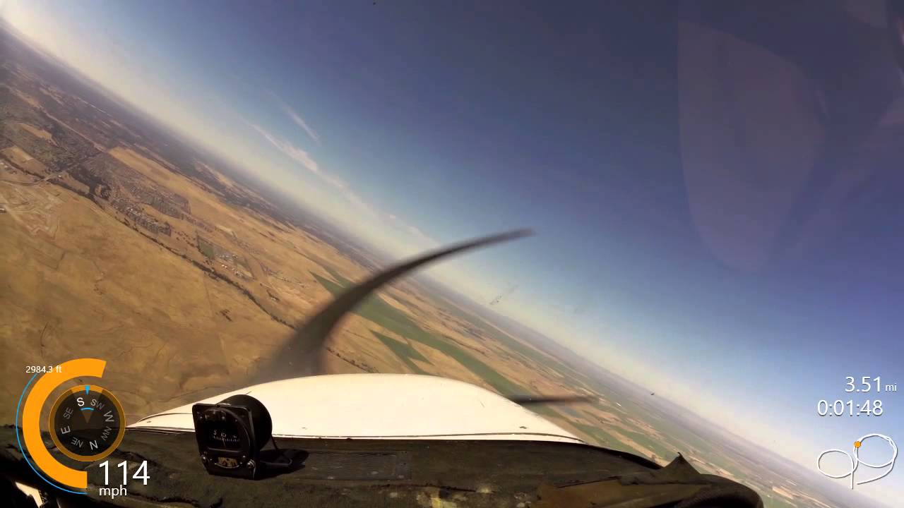 Flight Training C172L Steep Turns - YouTube
