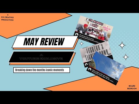 Montly channel review||MAY 23||Breaking down the months iconic scenes||with e double g(EGG ...