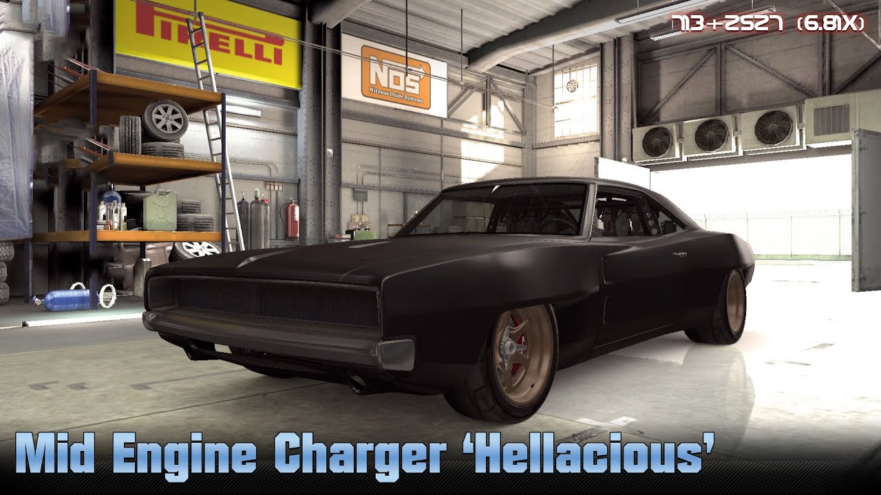 [CSR2] Dodge Mid Engine Charger 'Hellacious' • Tune & Shift Pattern ...