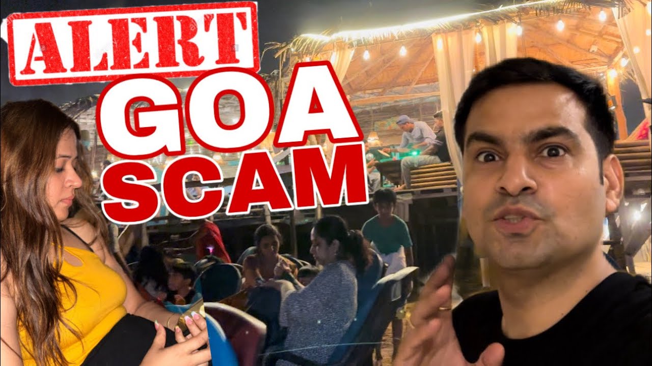 GOA PARTY SCAM-2024 😱 || ANJUNA BEACH || #strayvlogs #travel # ...