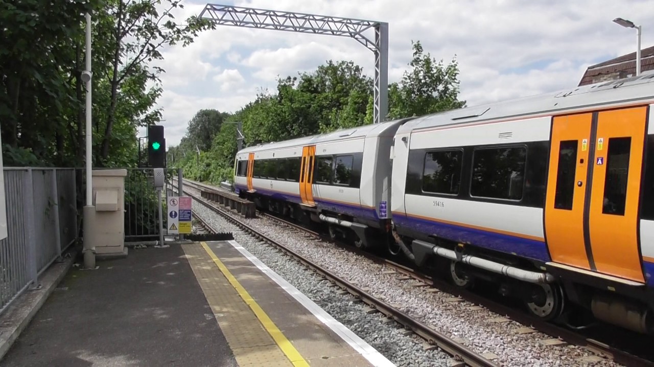 London Overground Class 171 Departing Harringay Green Lanes (21/5/17 ...