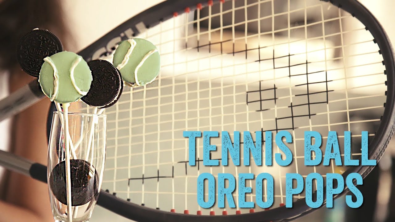 Let's Make: Tennis Ball Oreo Pops - YouTube