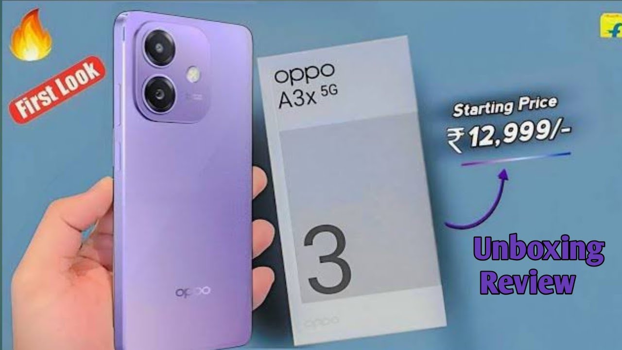 Oppo A3x 5G Unboxing And Review / A3x Camera Test And Prices - YouTube