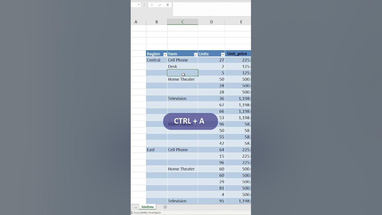 Excel Shortcut Fill Blanks Cells excel excelshortcuts excelshorts excel-shortcut-fill-blanks-cells-excel-excelshortcuts-excelshorts