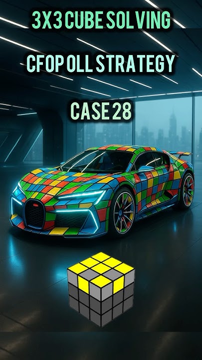 3x3 Cube Solver CFOP OLL Algorithm - Case 28 #cubing #3x3solve ...