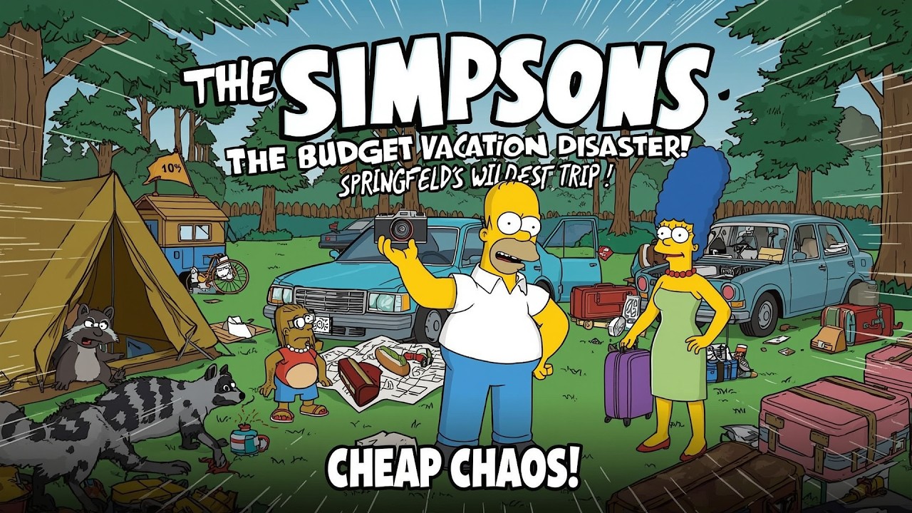 The Simpsons - The Budget Vacation Disaster! (Springfield's Wildest ...