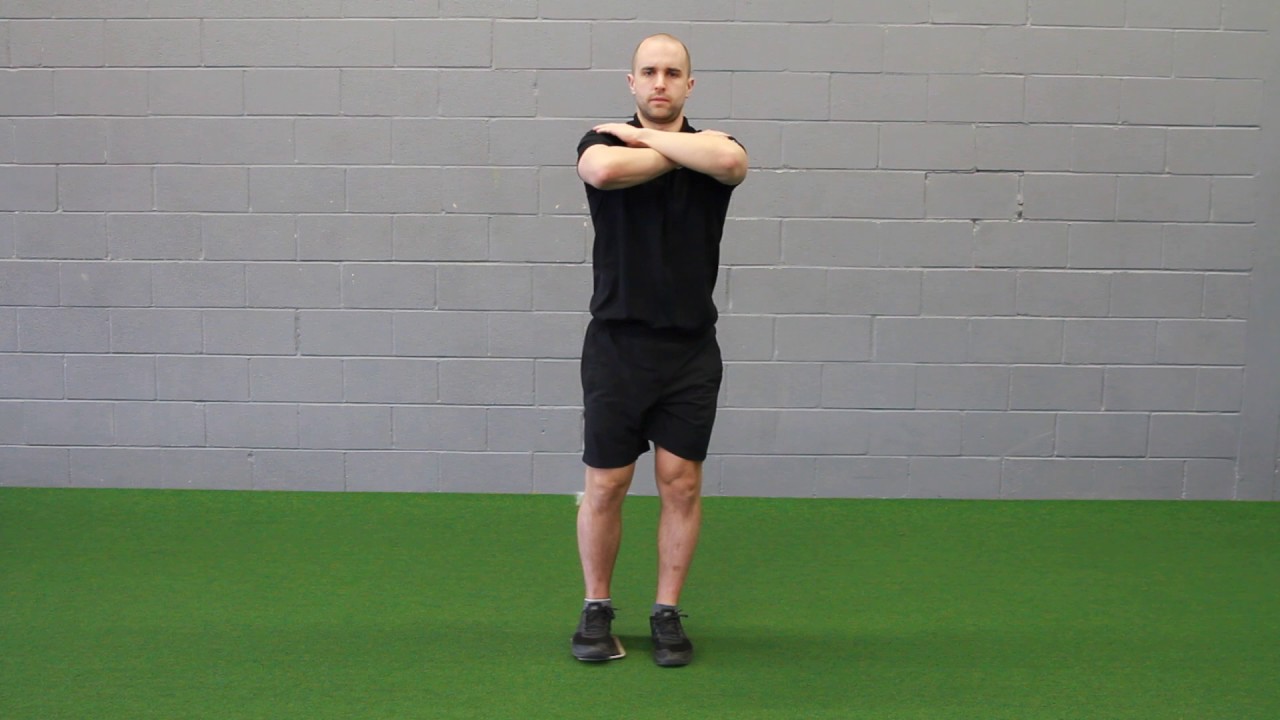 Lateral Squat Slider BW - YouTube