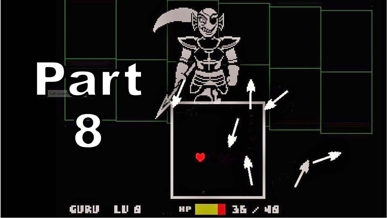 Undertale: Walkthrough part #8 - Undyne Fight & Mettaton Fight - YouTube