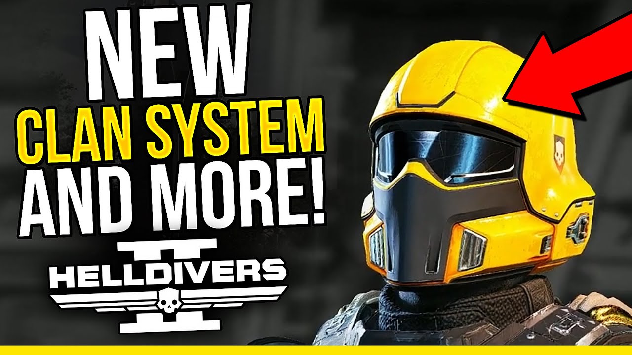 Helldivers 2 NEW CLAN SYSTEM! New Upgradable Stratagems & More! - YouTube