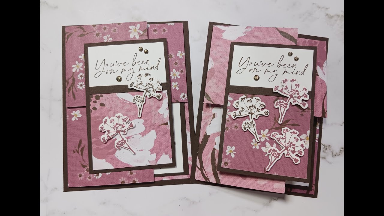 Fun Fold Friday: Corner Fold Fun Fold Card - YouTube