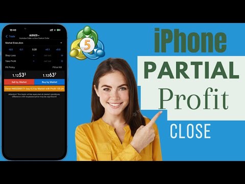 How To Close Partial Profit On MT5 iPhone | Close Partial Profits On ...
