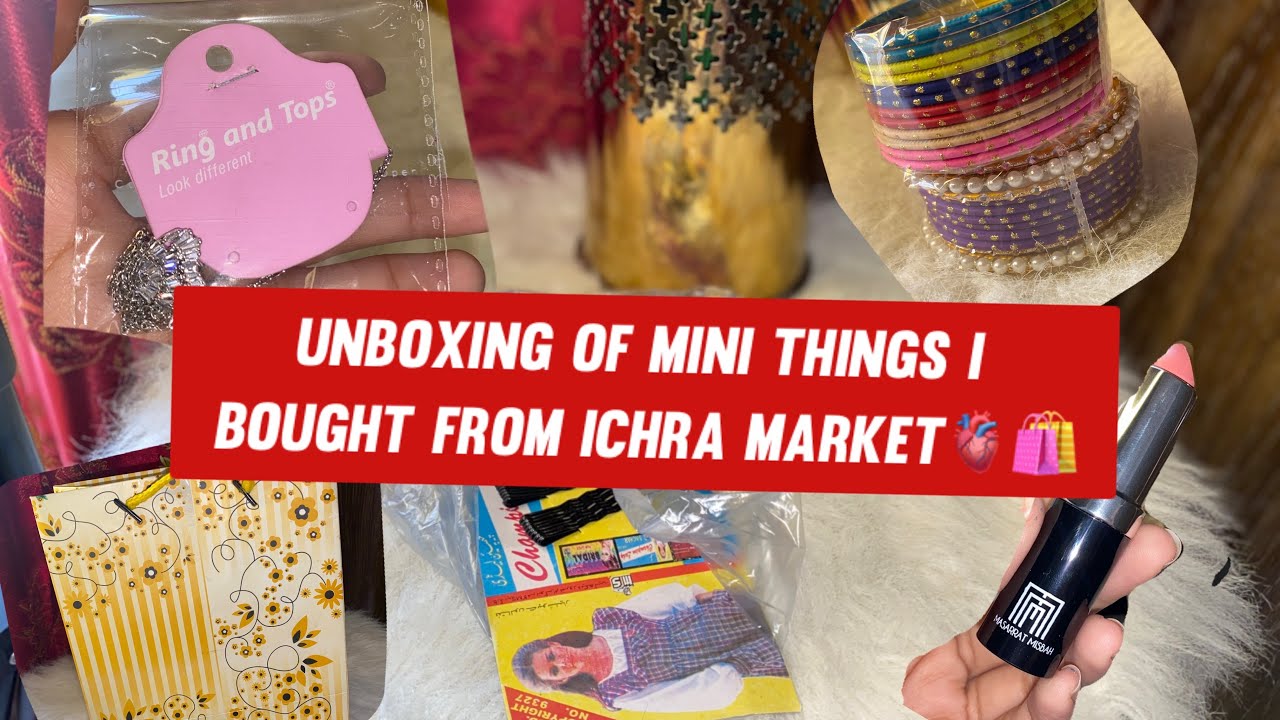 Unboxing Of Things I Buy From Ichra Market🛍️ ️||Unboxing Of My Another ...