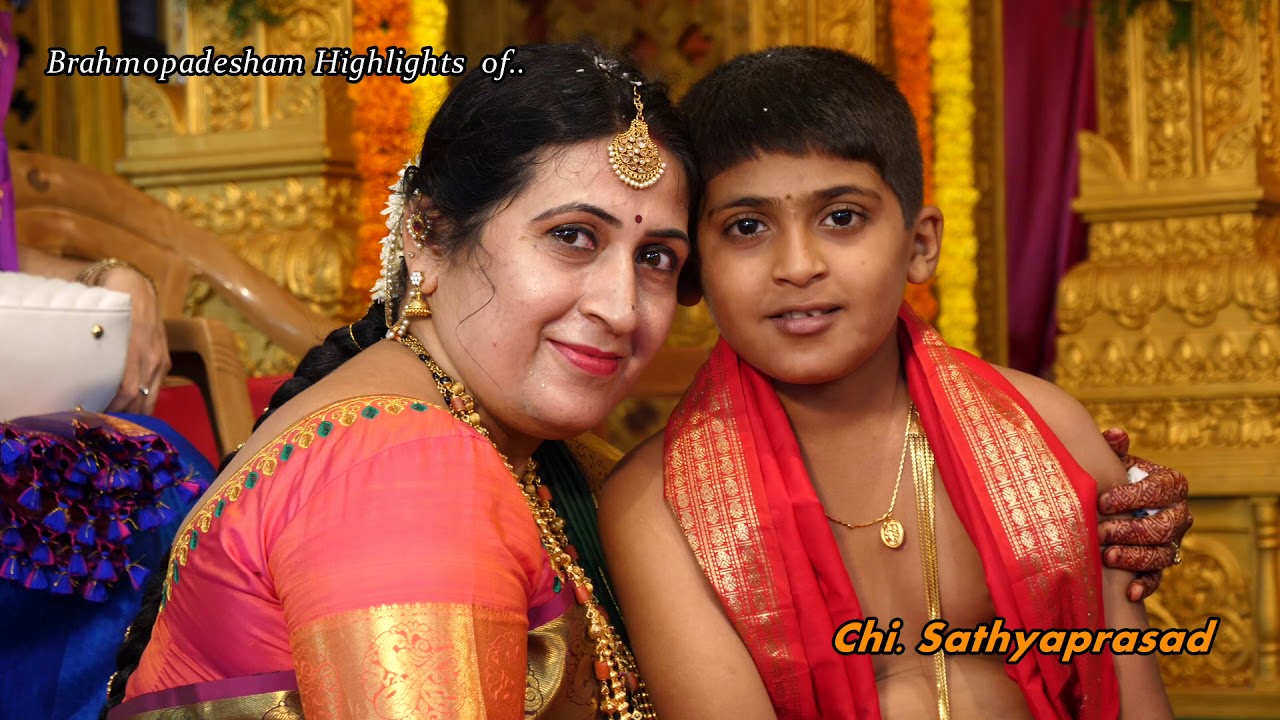 BRAHMOPADESHAM OF CHI. SATHYAPRASAD - YouTube