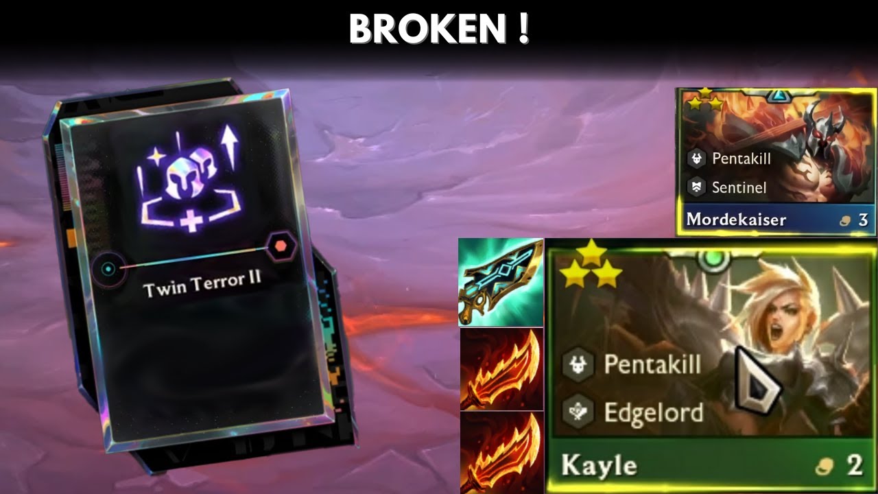 KAYLE ⭐⭐⭐ TWIN TERROR : TROP FORT ! - TFT SET 10 - YouTube