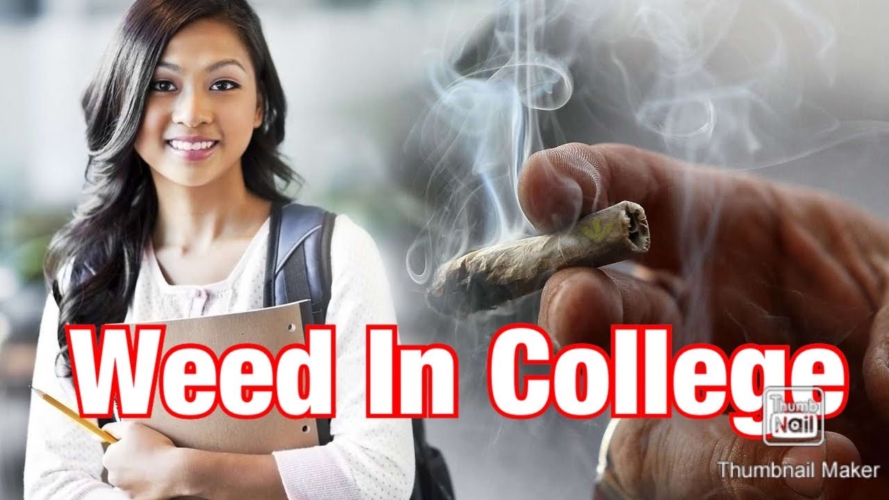 Smoking Weed In College - YouTube