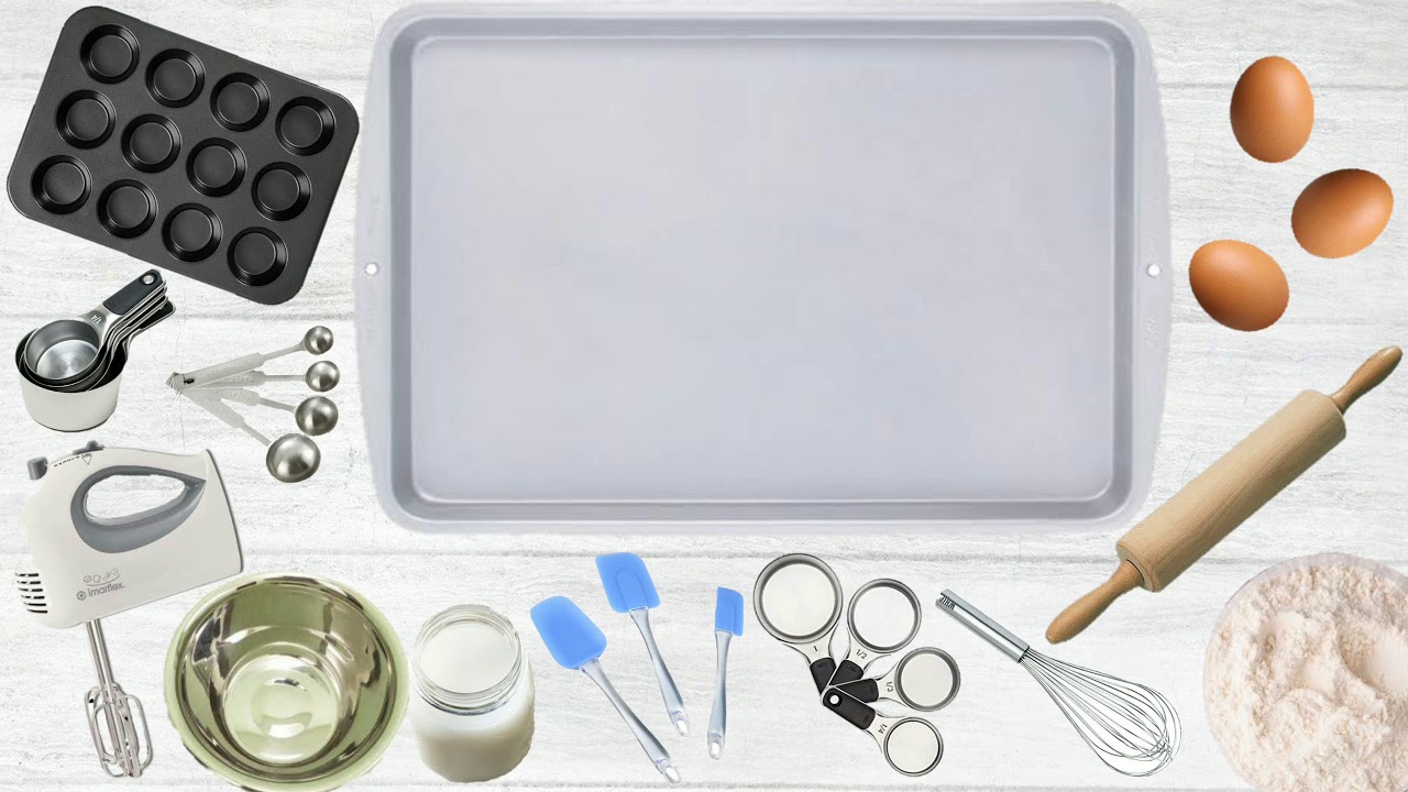 INTRO VIDEO FOR BAKING | NO TEXT | NO COPYRIGHT | White Wood Background ...