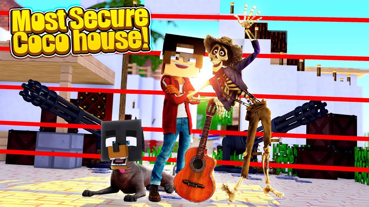 Minecraft Most Secure Base - THE MOST SECURE COCO MINECRAFT HOUSE EVER ...