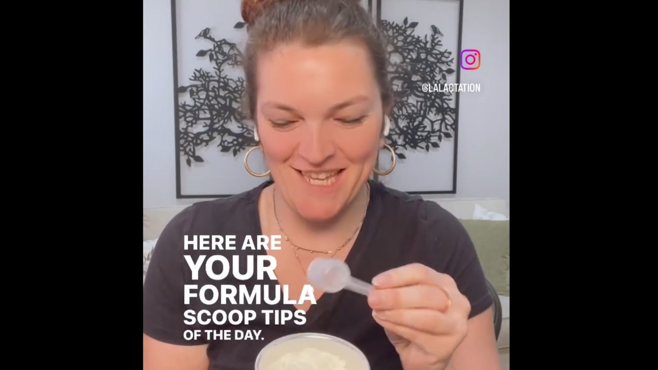 Making baby formula: The scoop on the scoop - YouTube