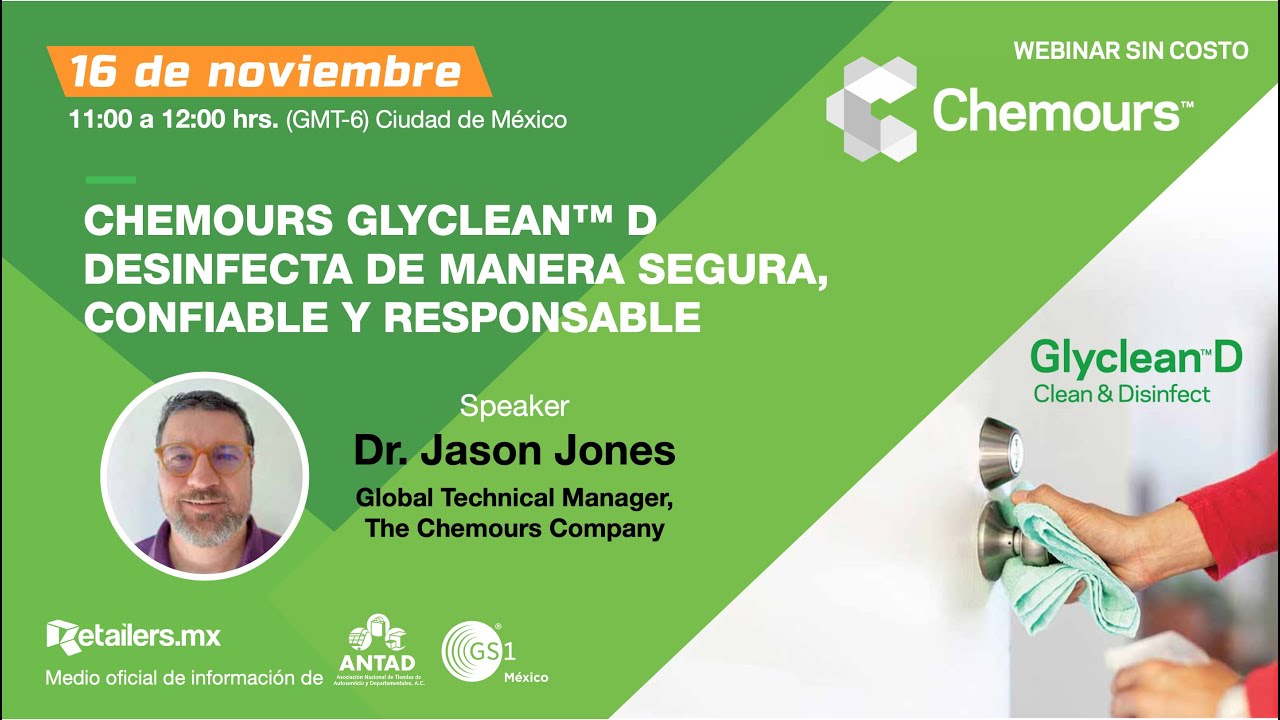 Chemours Glyclean™ Desinfecta de manera segura, confiable y responsable ...