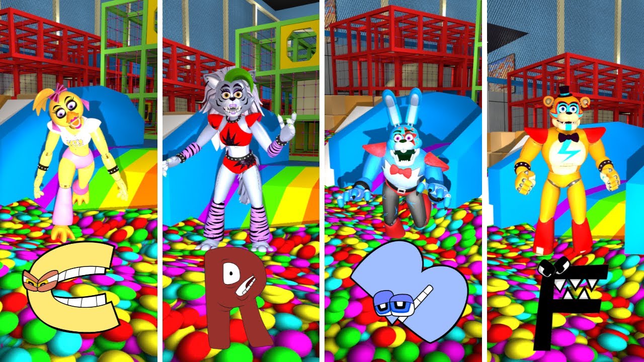 EVOLUTION OF FREDDY ALPHABET LORE FAMILY FAZBEAR IN ALL FNAF 1 9 SECURITY BREACH GAMES - YouTube