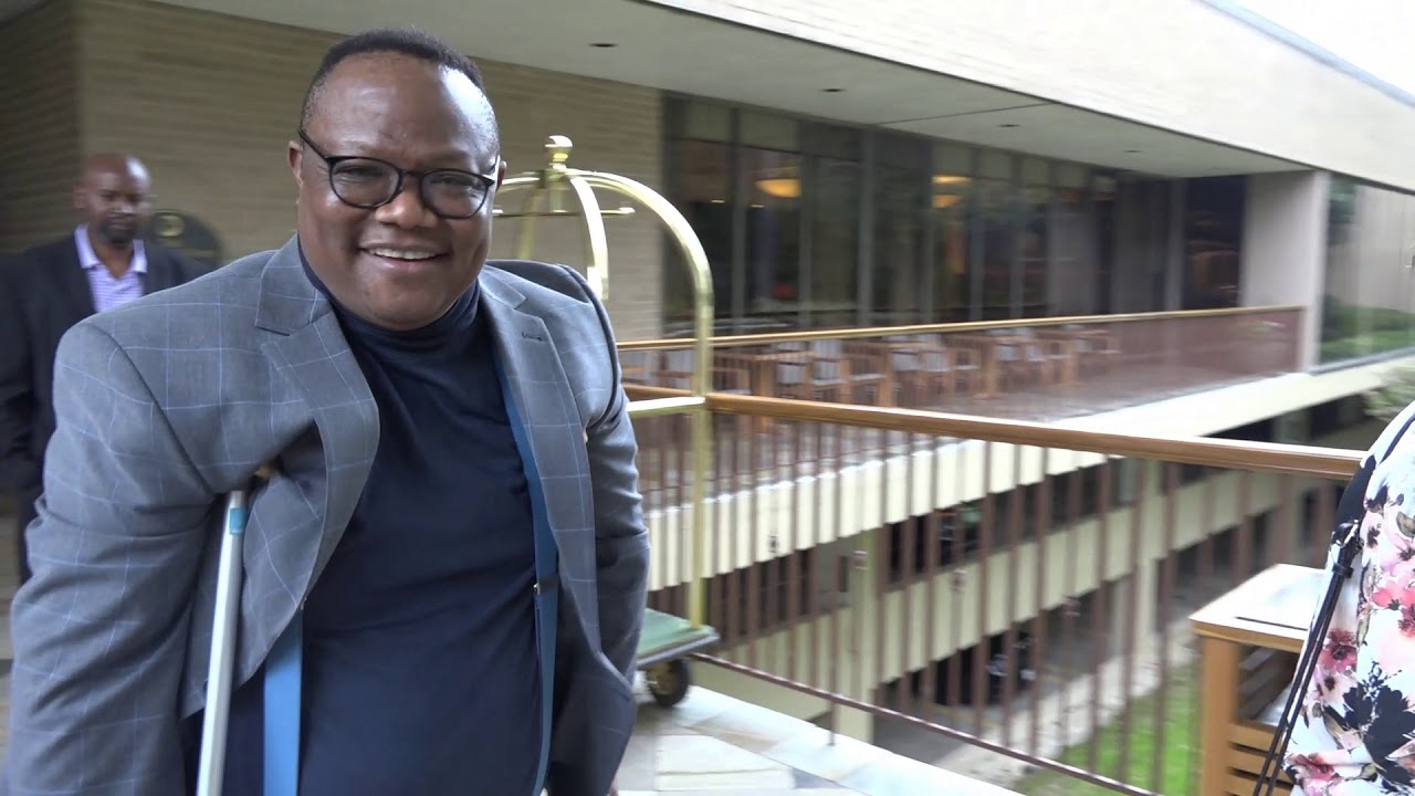 TUNDU LISSU ARRIVES IN HOUSTON TX - YouTube
