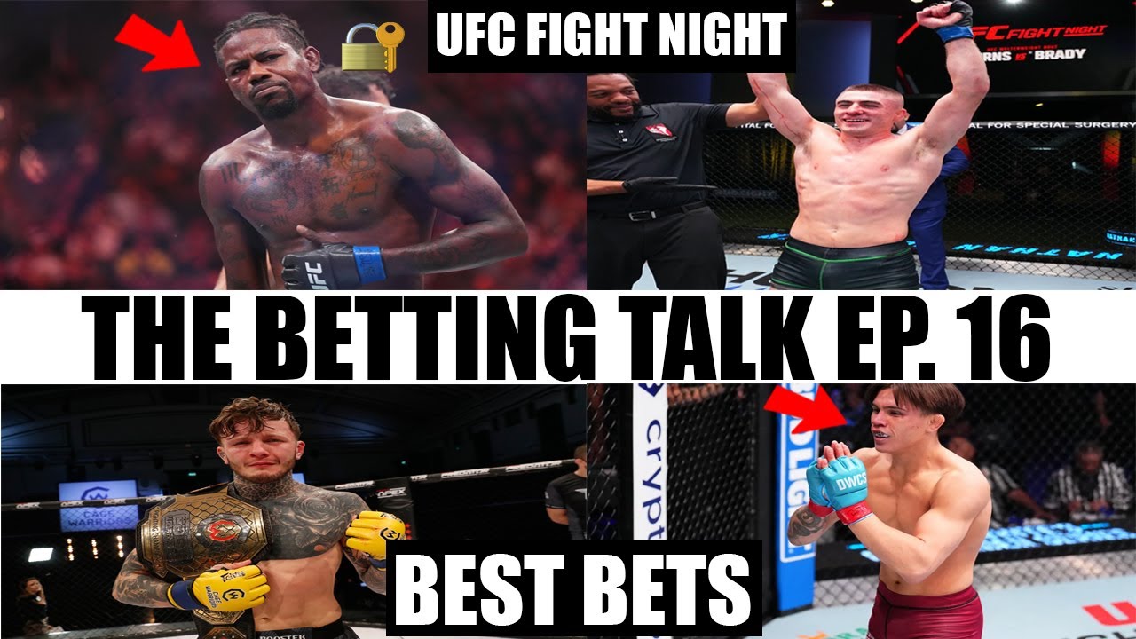 The Betting Talk EP. 16 | UFC Fight Night Leon Edwards vs Sean Brady ...