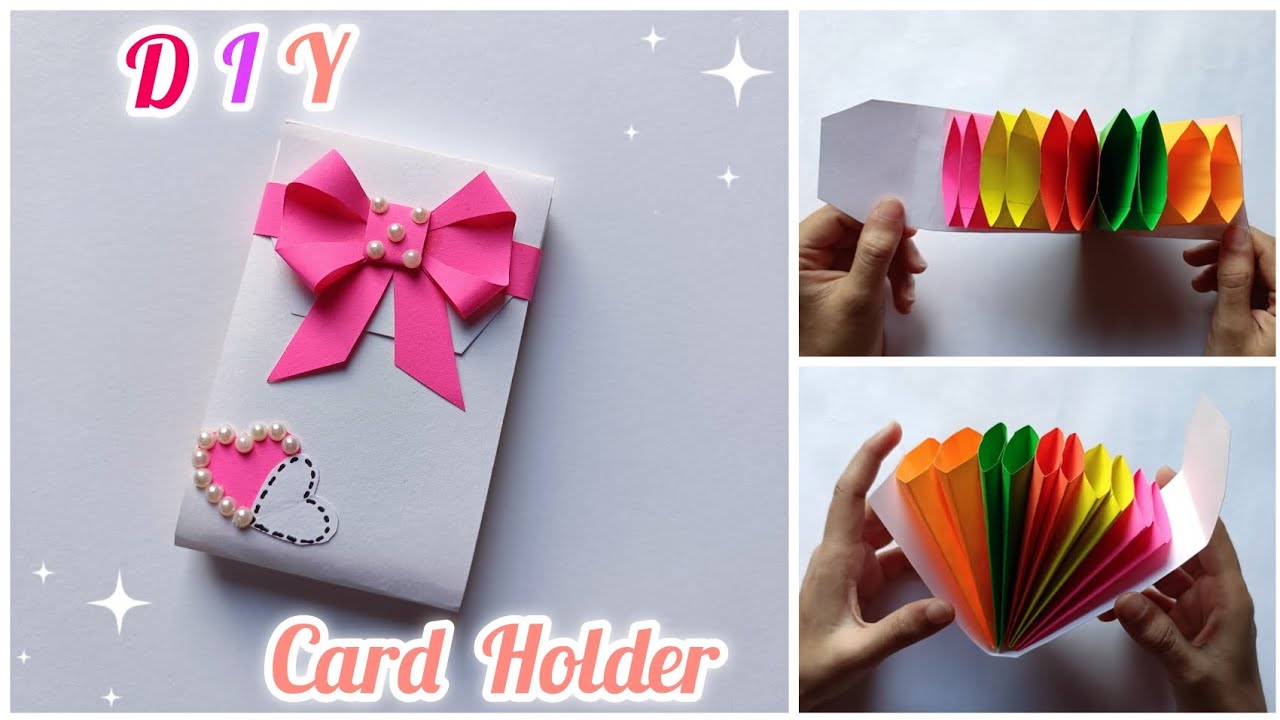 How to make Card Holder | DIY Card Holder | Step by step tutorial | DIY ...