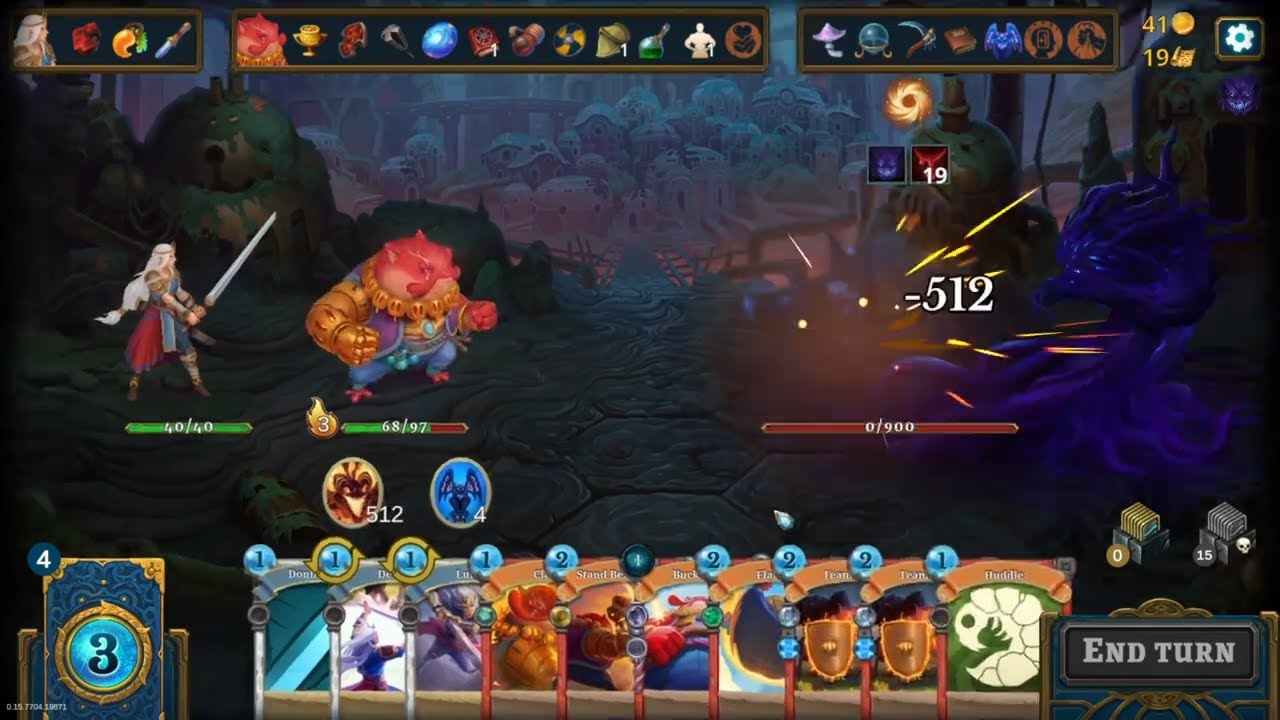 Roguebook Demo: The Exponential Imp vs Avatar of Mist - YouTube