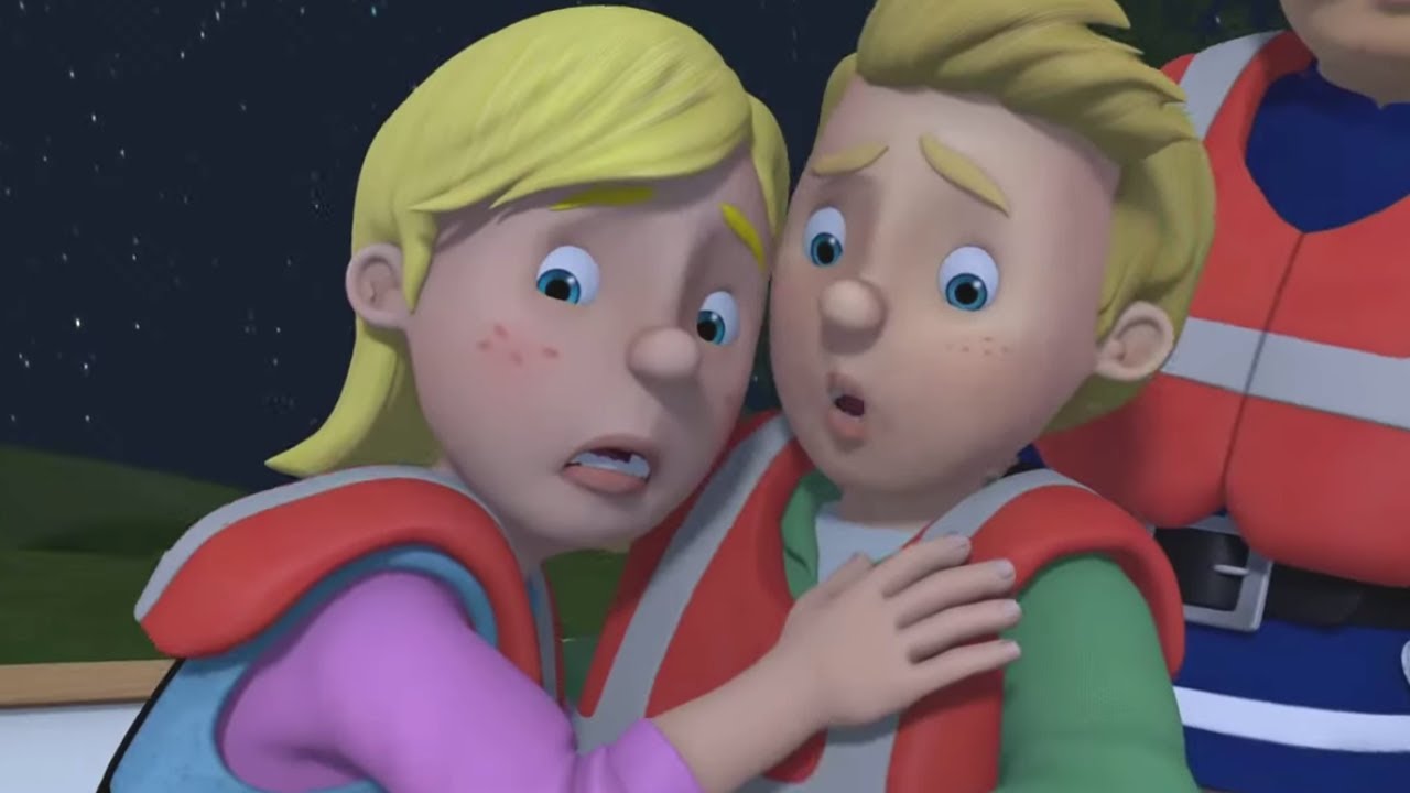 Trøblete farvann | Brannmann Sam | Vann redder! 🚒 Kompilering 🔥 ...