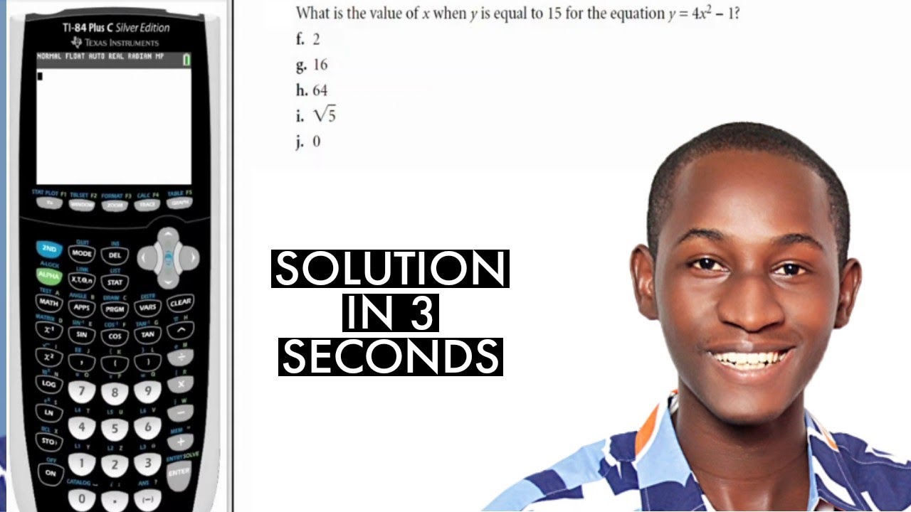 ACT MATH TEST PREP 2025 CALCULATOR HACK AND TIP 45 (Score 36 At Ease ...