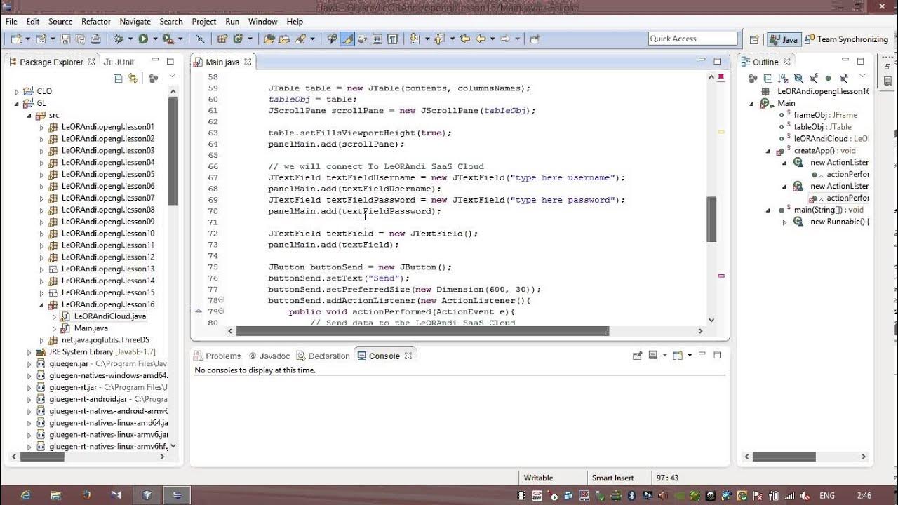 Java Web Start Swing SaaS Cloud Lesson16 - YouTube