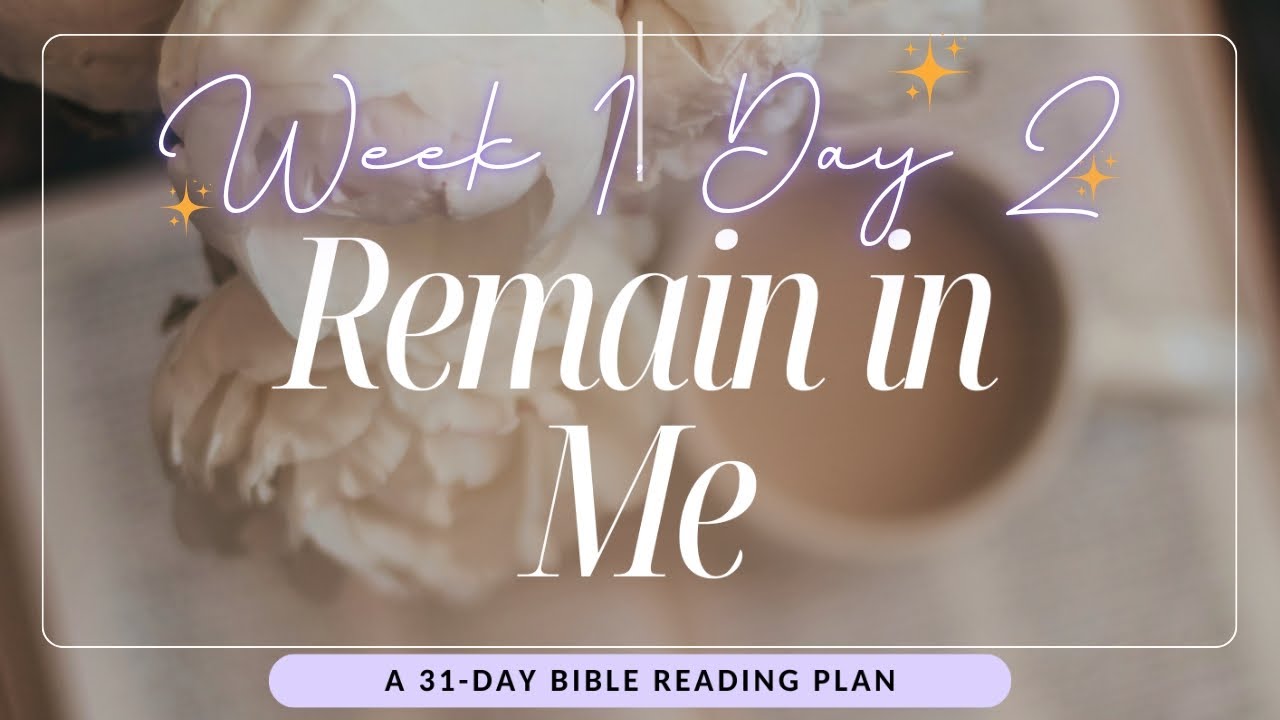 Remain in Me | Day 2 - Resting in the Care of the Good Shepherd - YouTube