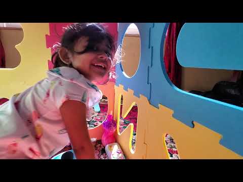 playing inside ABC house - YouTube