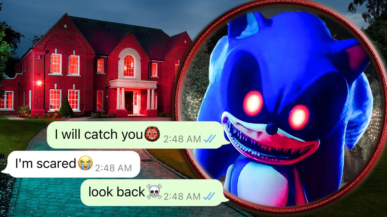 Drone Catches SONIC.EXE Sneaking Into My House At 3 AM *Sonic.exe ...