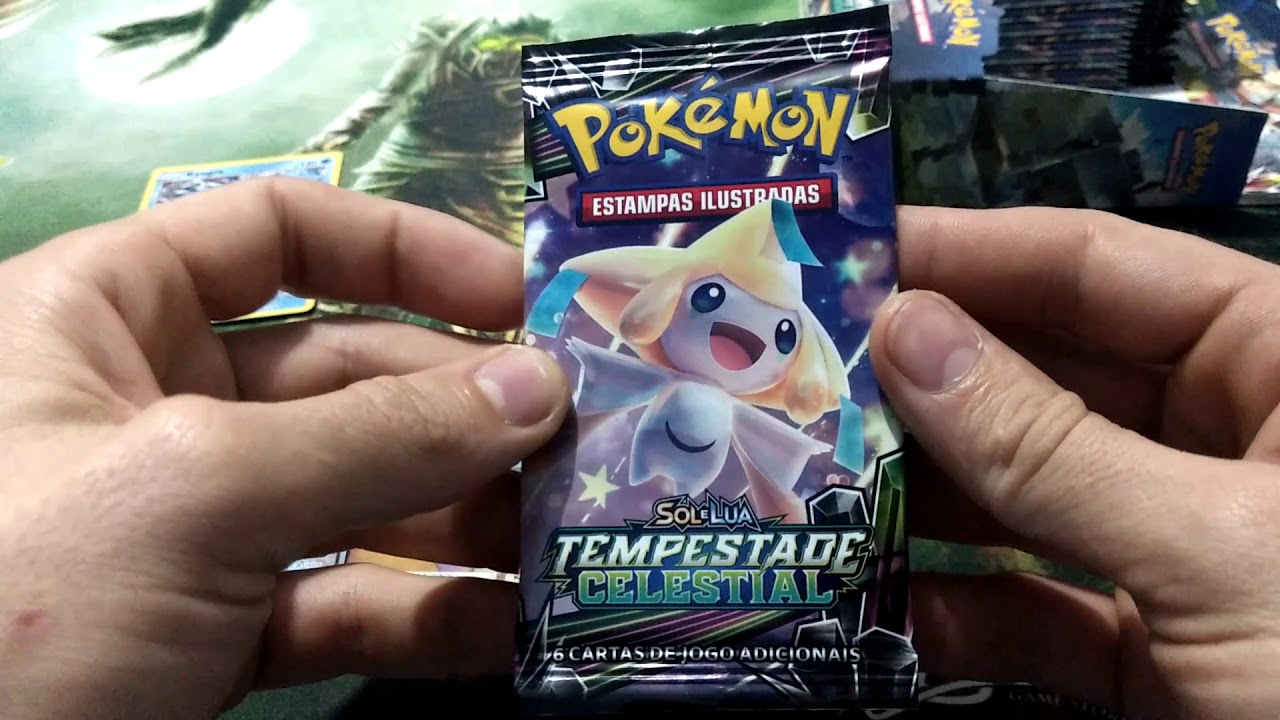 Booster box Tempestade Celestial - YouTube