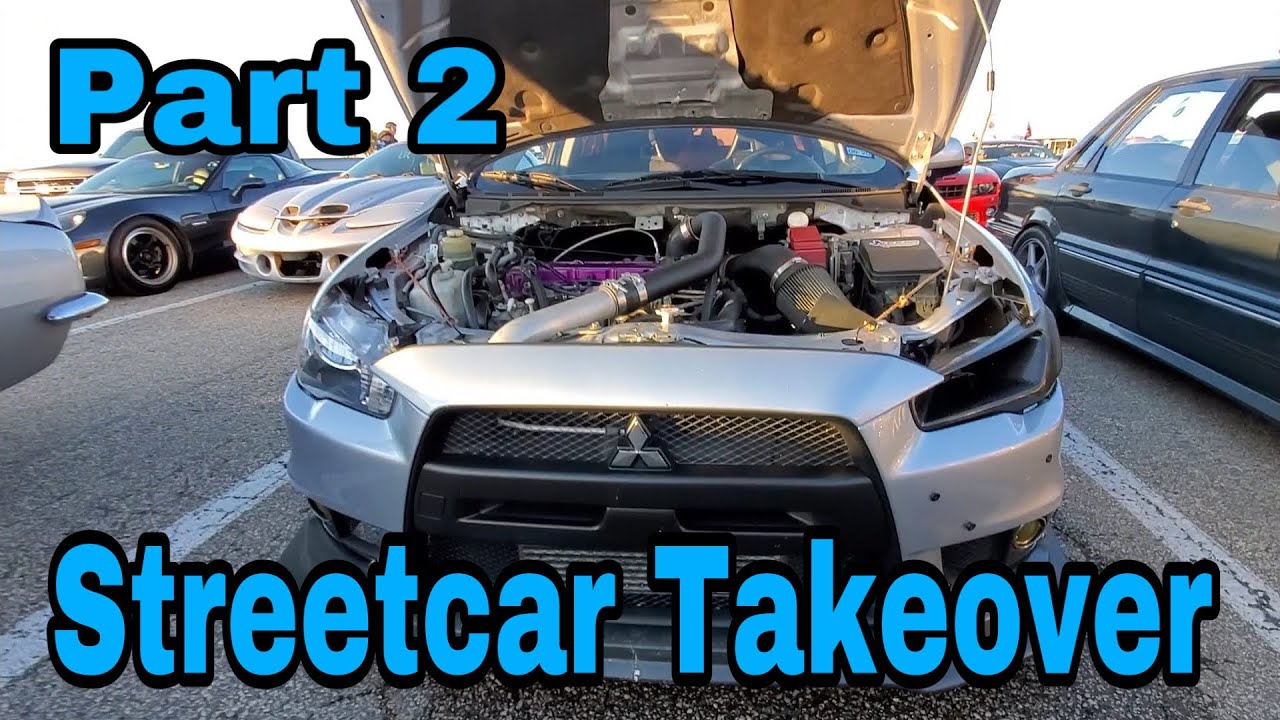 Street Car Takeover Part 2 (The Races) - YouTube