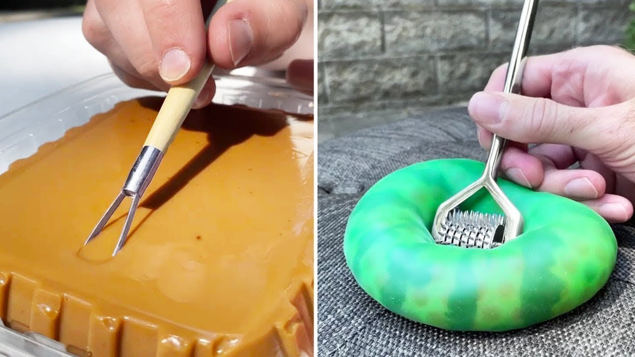 Satisfying Video With Relaxing & Calm Deep Sleep Music for Stress ...