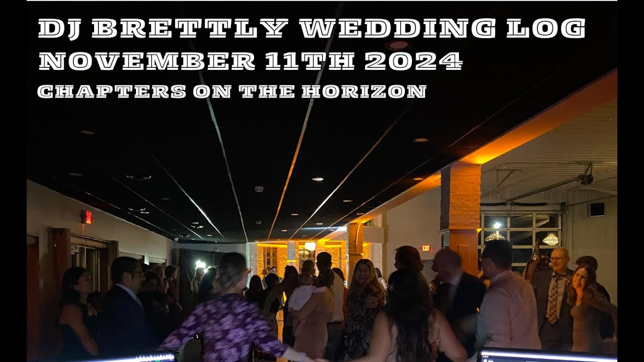DJ Brettly Wedding Log, Saturday, November 11th, 2023 - YouTube