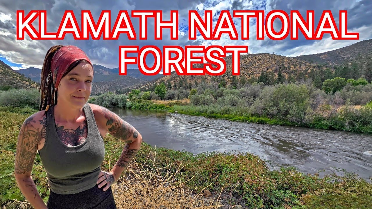 Scenic Route Of Klamath National Forest | Female Nomad Life - YouTube