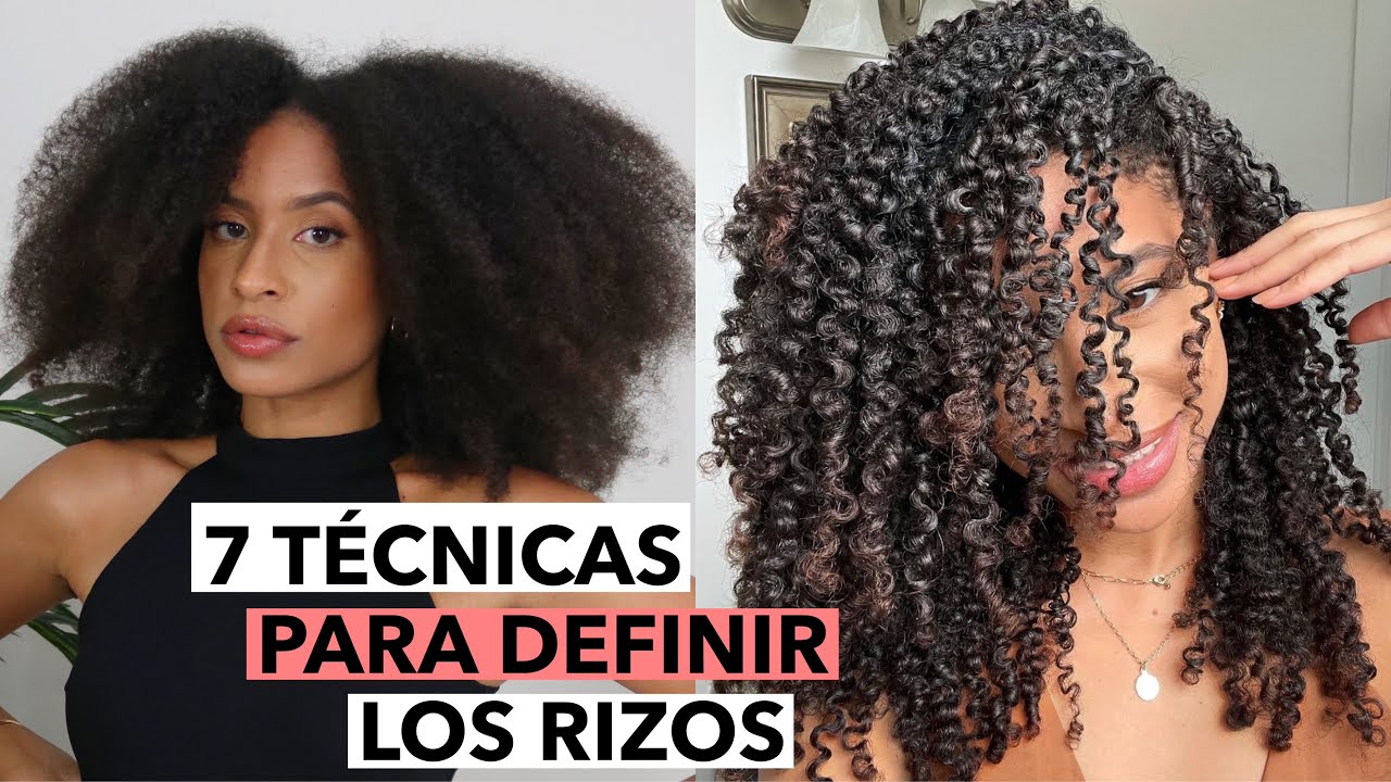 7 TÉCNICAS PARA DEFINIR LOS RIZOS - LAS MEJORES :: FRIZZYDESI - YouTube