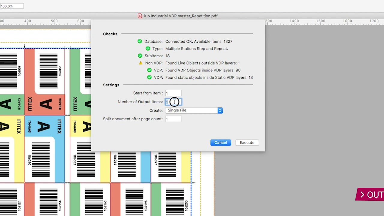 PACKZ - VDP Industrial Label - YouTube